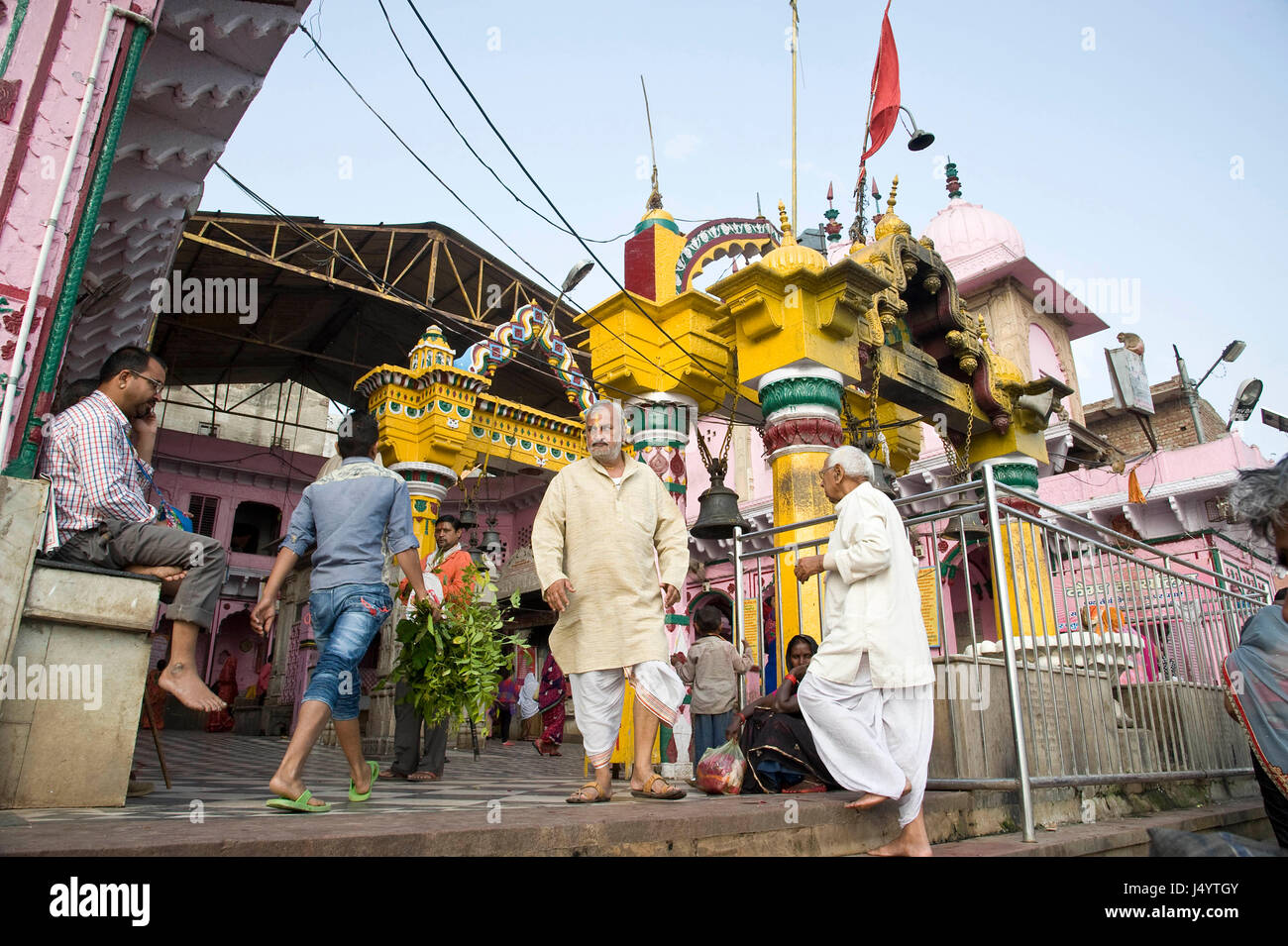 Vishram ghat, mathura, uttar pradesh, india, asia Stock Photo - Alamy