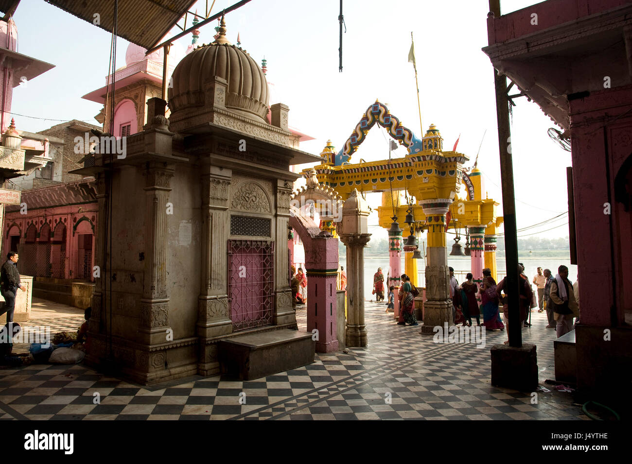 Vishram ghat, mathura, uttar pradesh, india, asia Stock Photo - Alamy