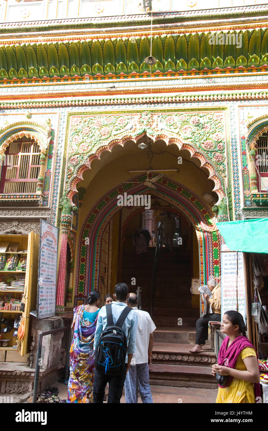 Dwarkadheesh temple, mathura, uttar pradesh, india, asia Stock Photo ...