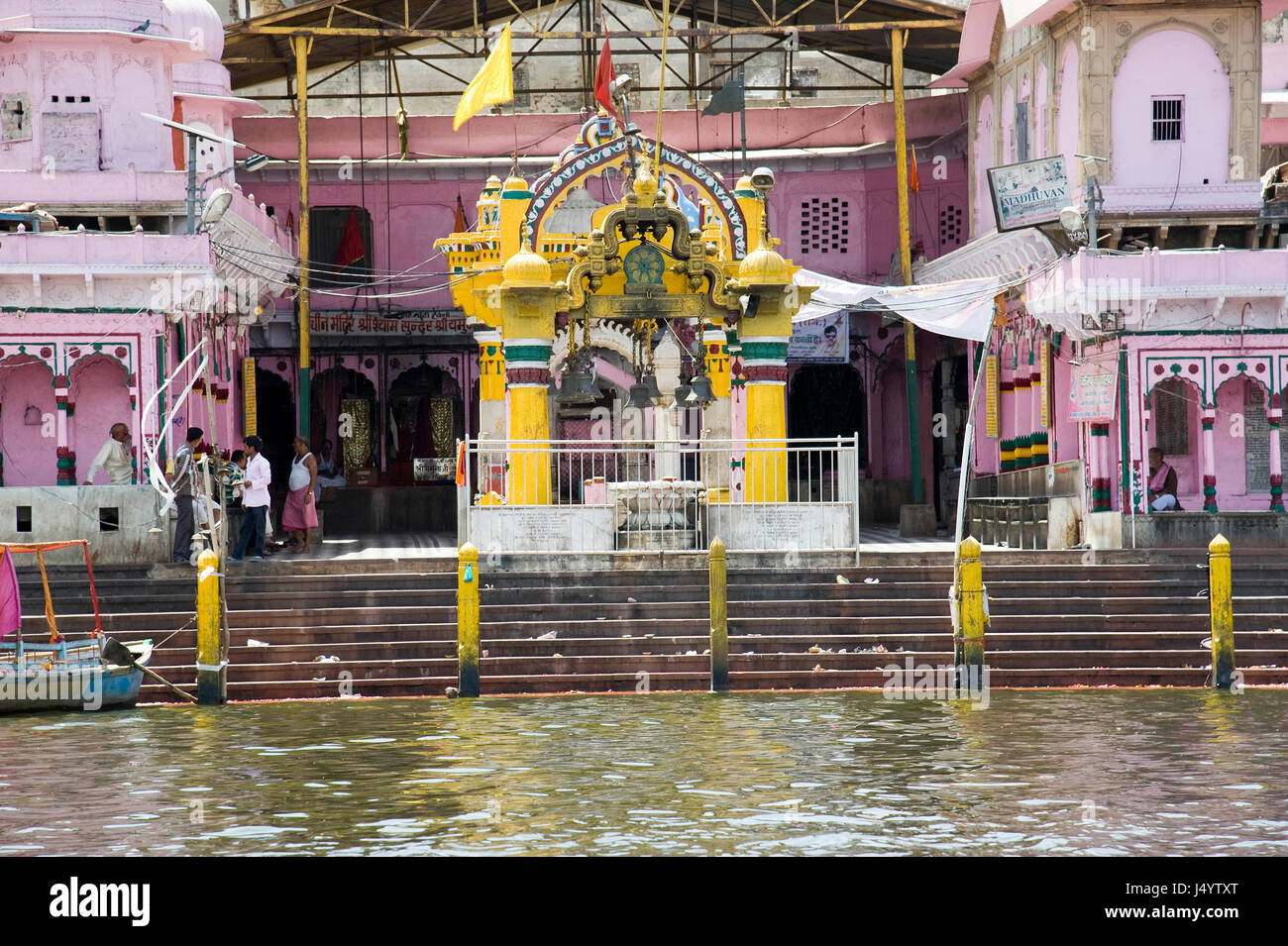 Vishram ghat in mathura, uttar pradesh, india, asia Stock Photo - Alamy