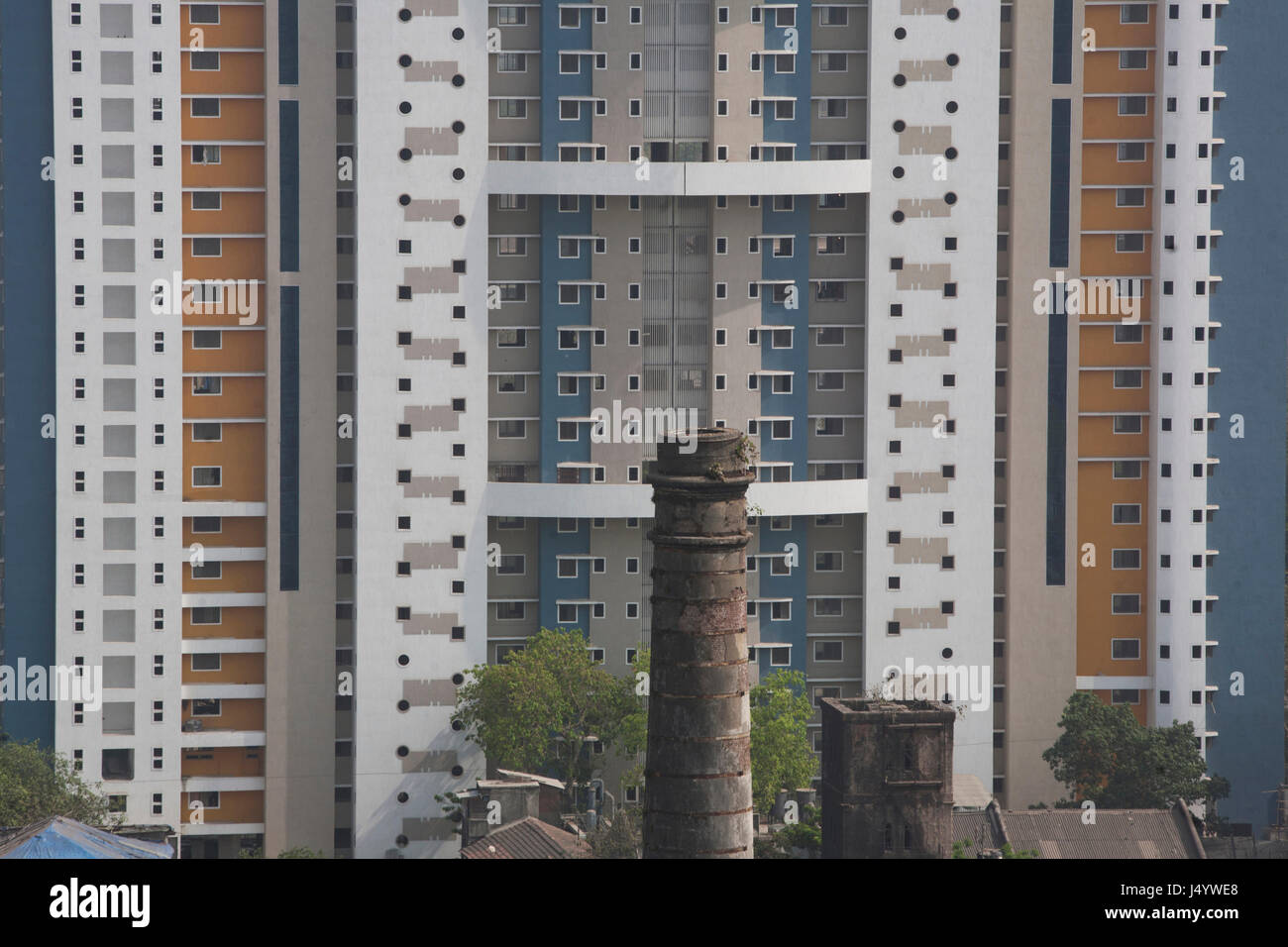Building, byculla, mumbai, maharashtra, india, asia Stock Photo - Alamy