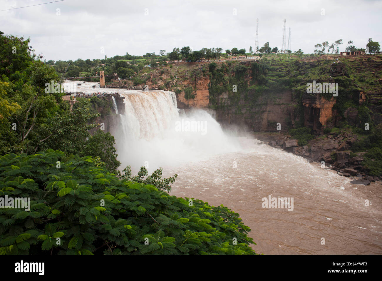 Gokak waterfall, karnataka, india, asia Stock Photo - Alamy
