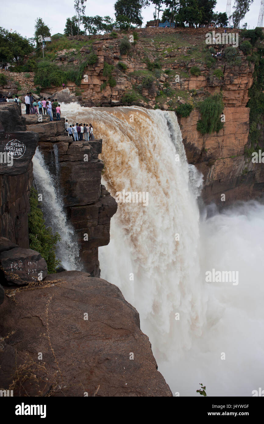Waterfall in gokak, karnataka, india, asia Stock Photo - Alamy