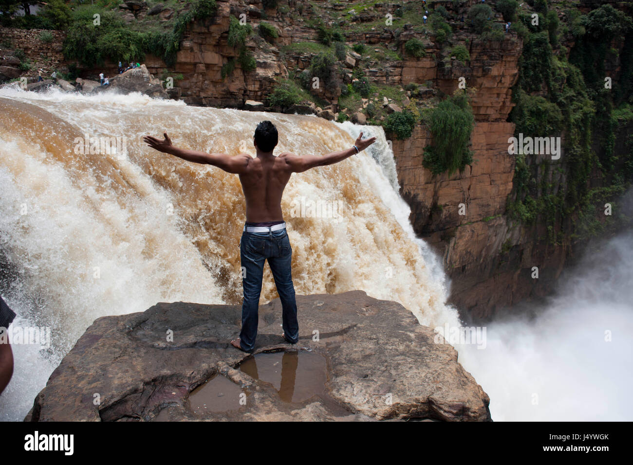 Gokak falls hi-res stock photography and images - Alamy