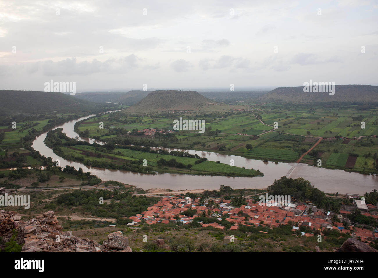 Gokak village, karnataka, india, asia Stock Photo - Alamy