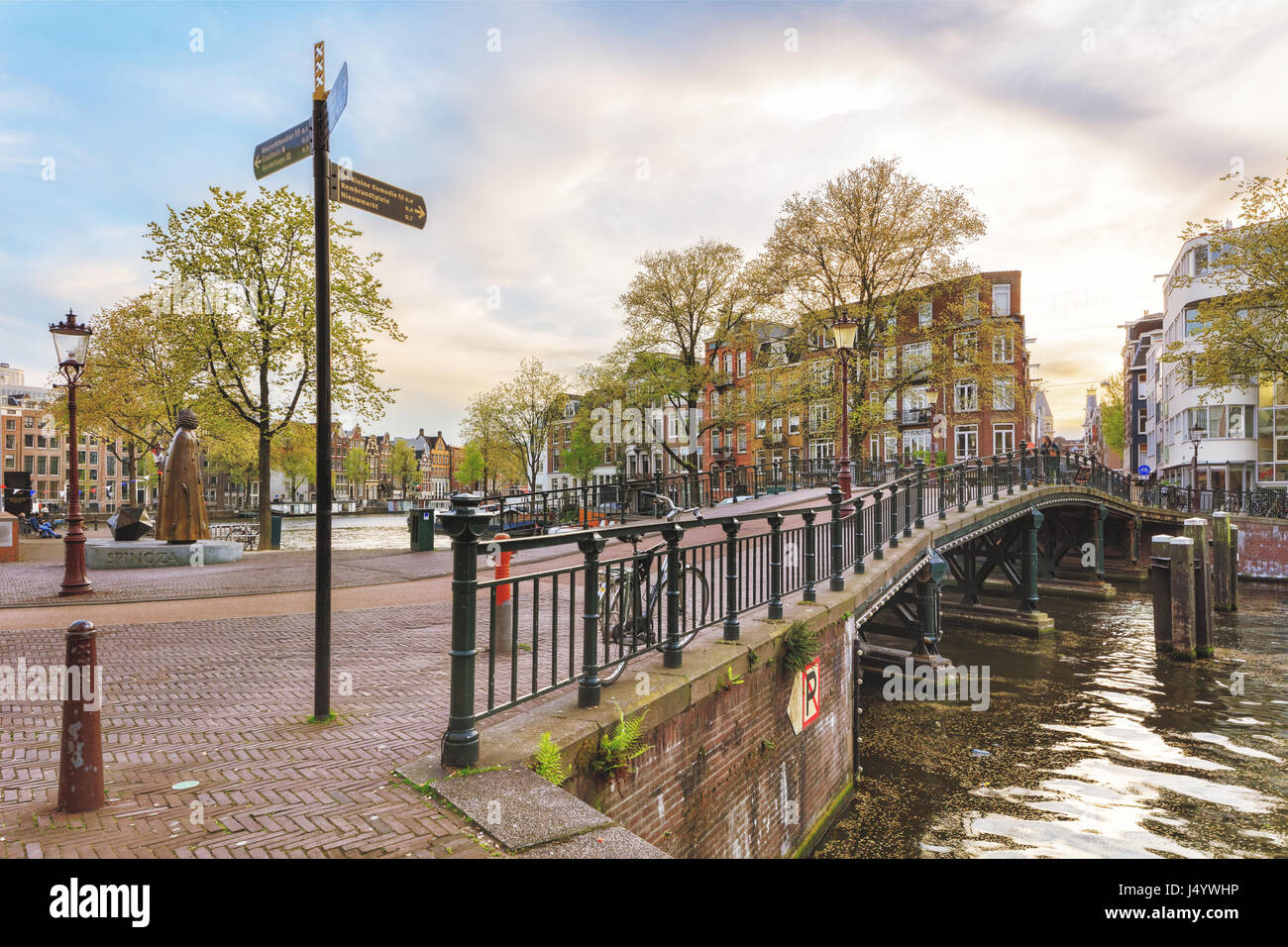 Old town of Amsterdam Stock Photo - Alamy