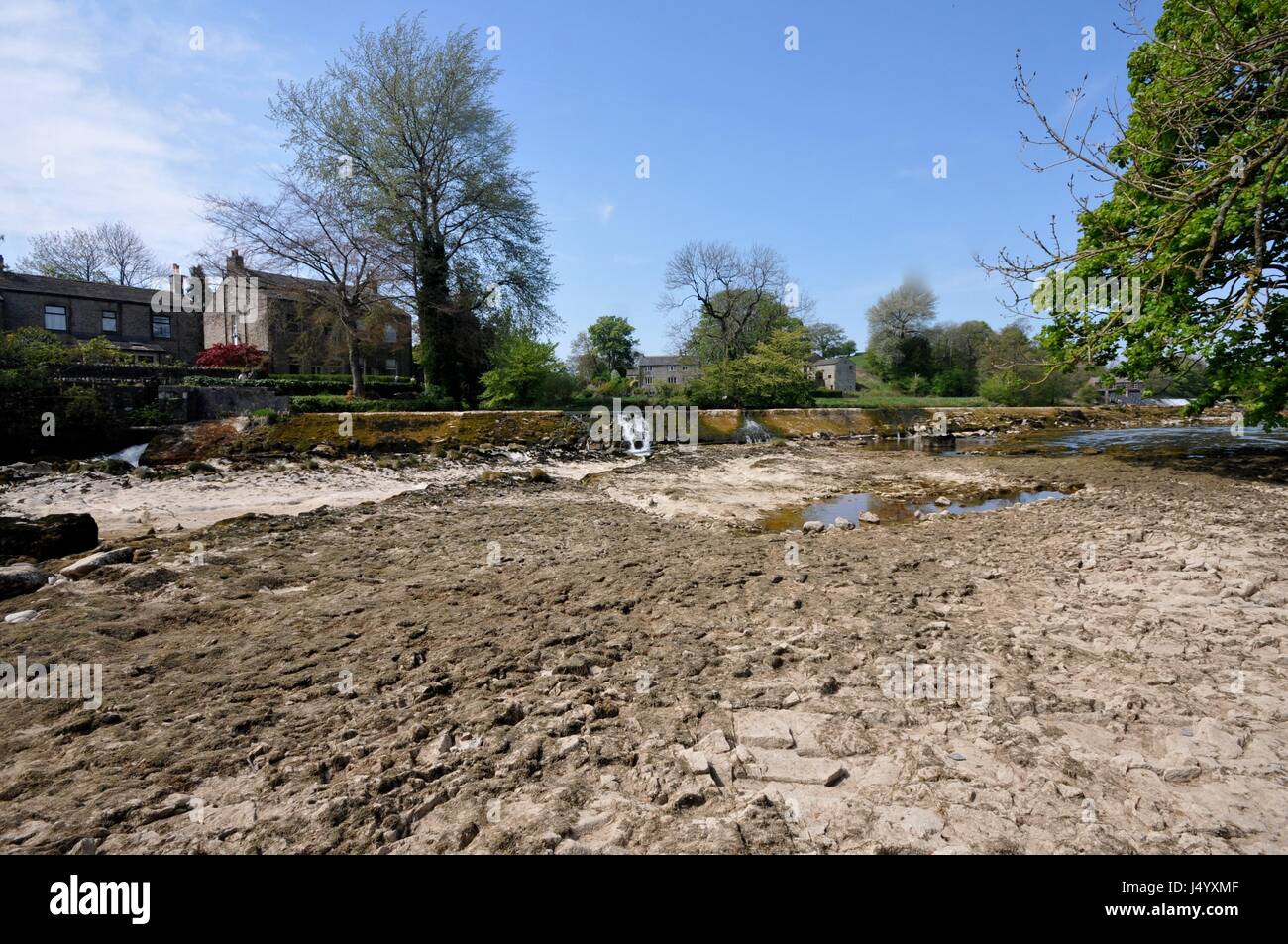 The River Wharfe Stock Photo - Alamy