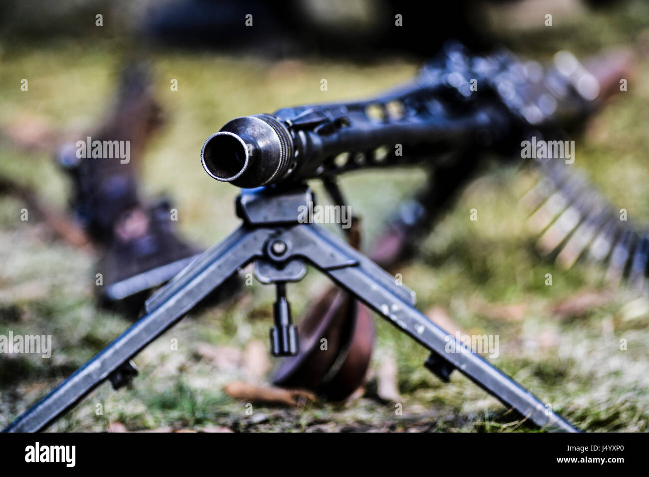 Submachine gun ammunition hi-res stock photography and images - Alamy