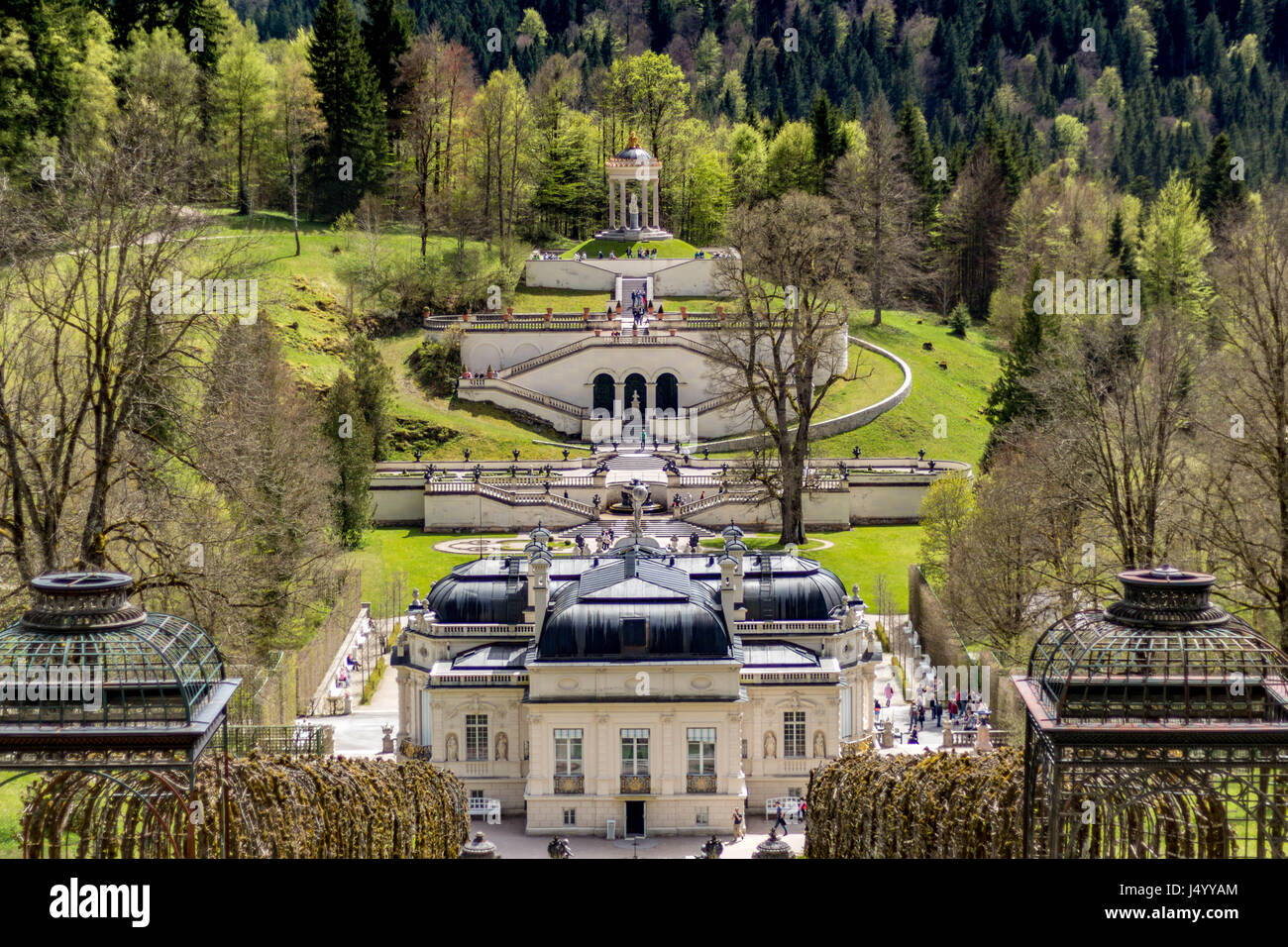 Schloss linderhof deutschland hi-res stock photography and images - Alamy