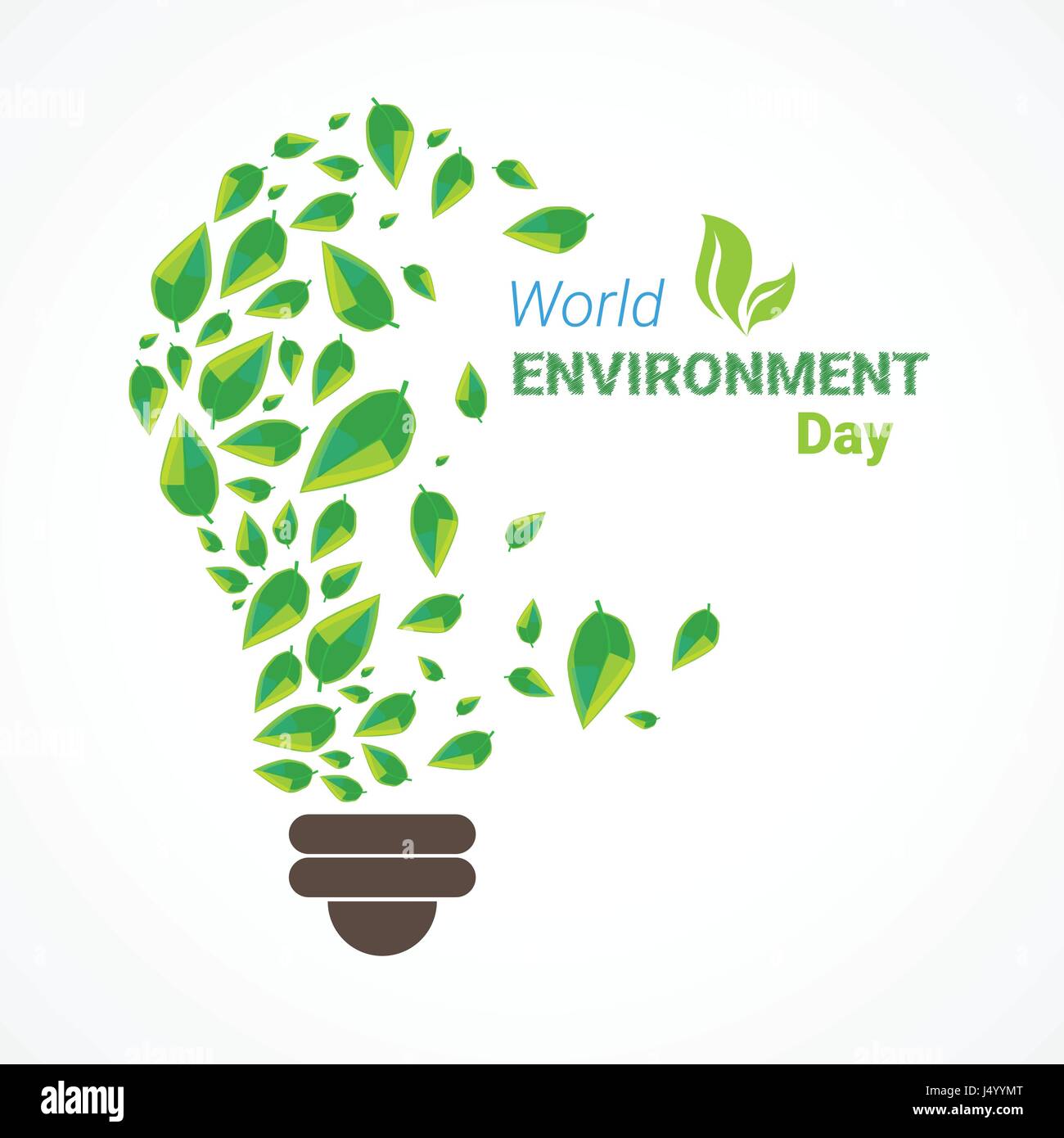 World Environment Day Ecology Protection Holiday Greeting Card Stock ...