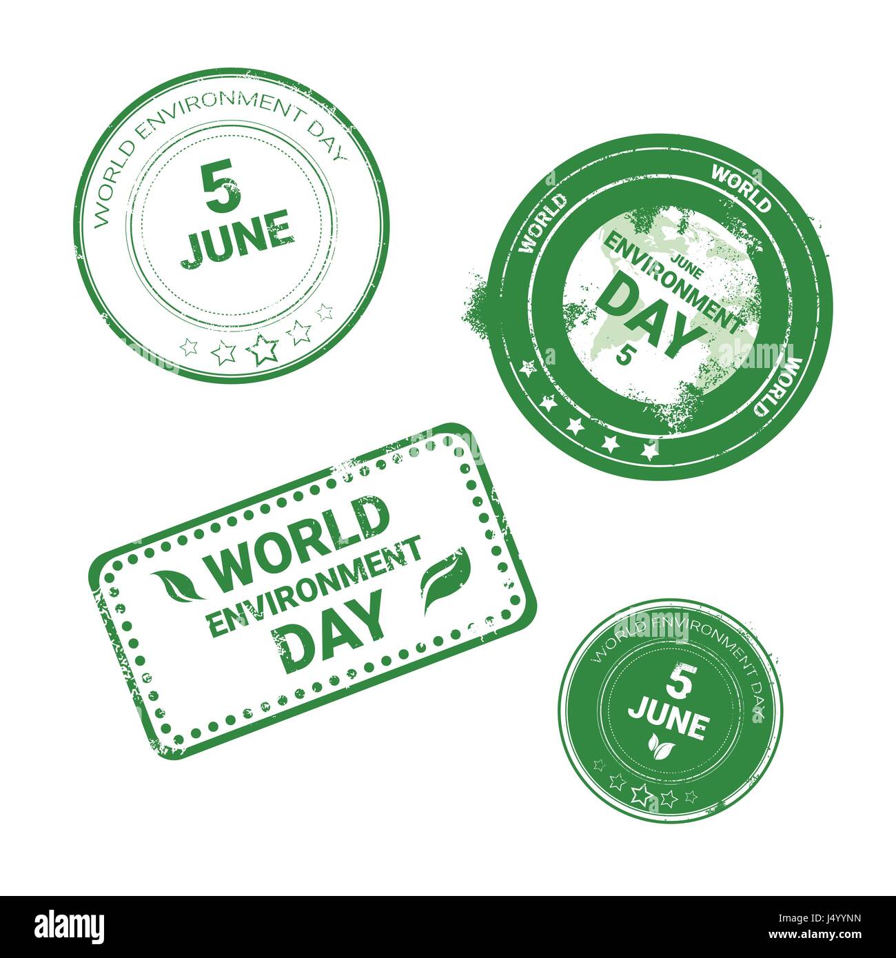 World environment day stamp icon hi-res stock photography and images ...