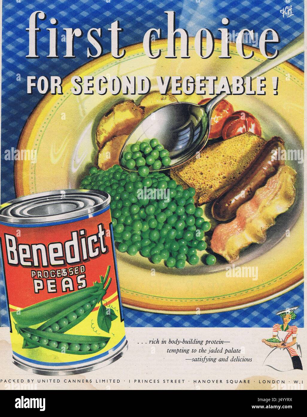 Canned food ad hi-res stock photography and images - Alamy