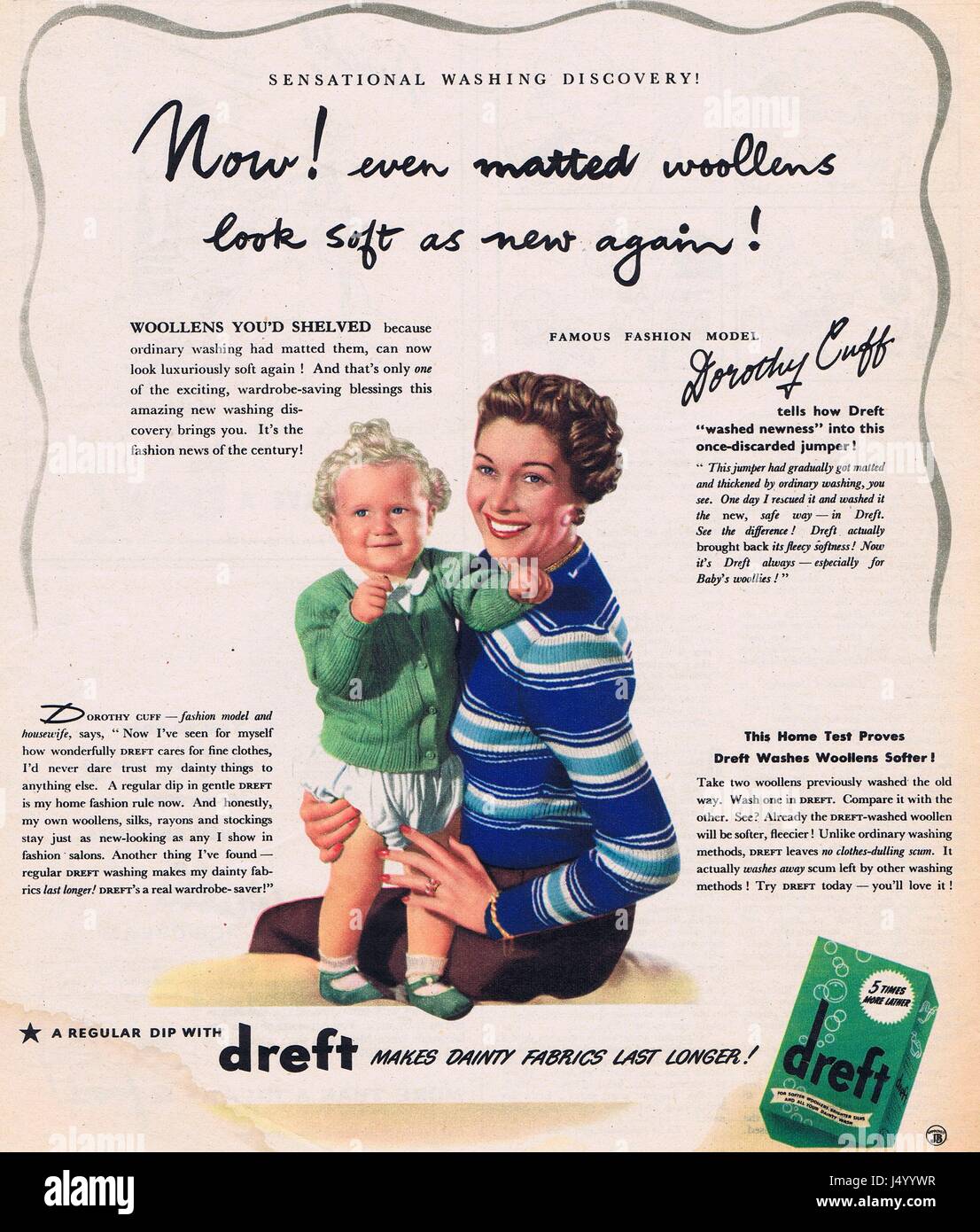 Dreft detergent ad hi-res stock photography and images - Alamy