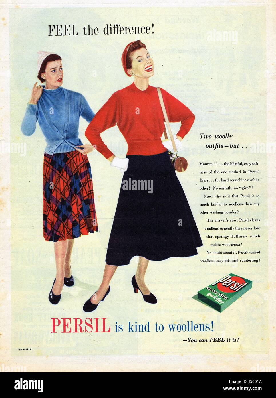 Persil Washing Powder Advertisement c1950s. Image by UK Editions www ...