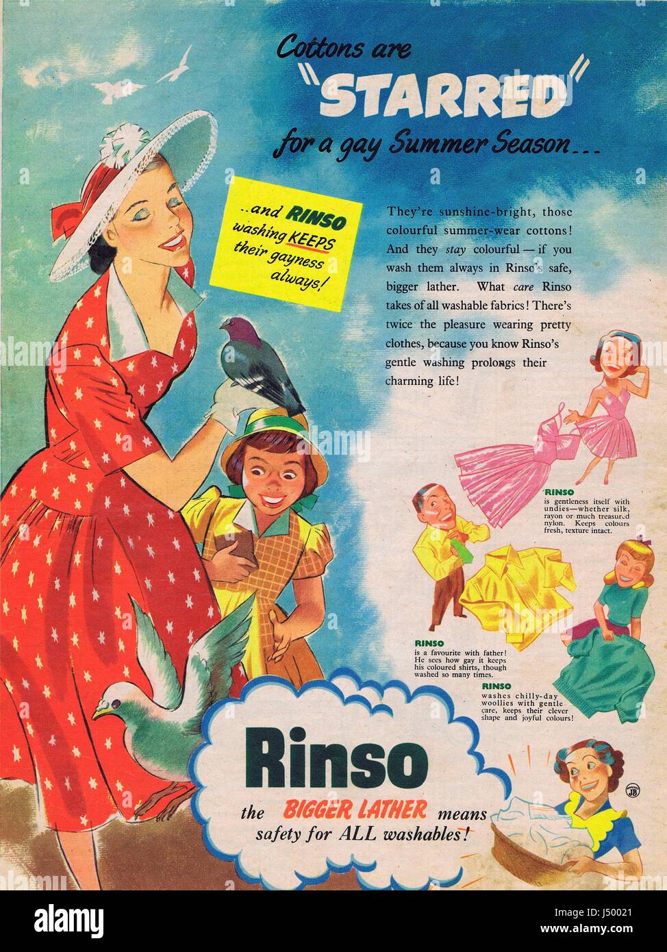 Washing powder advert hi-res stock photography and images - Alamy