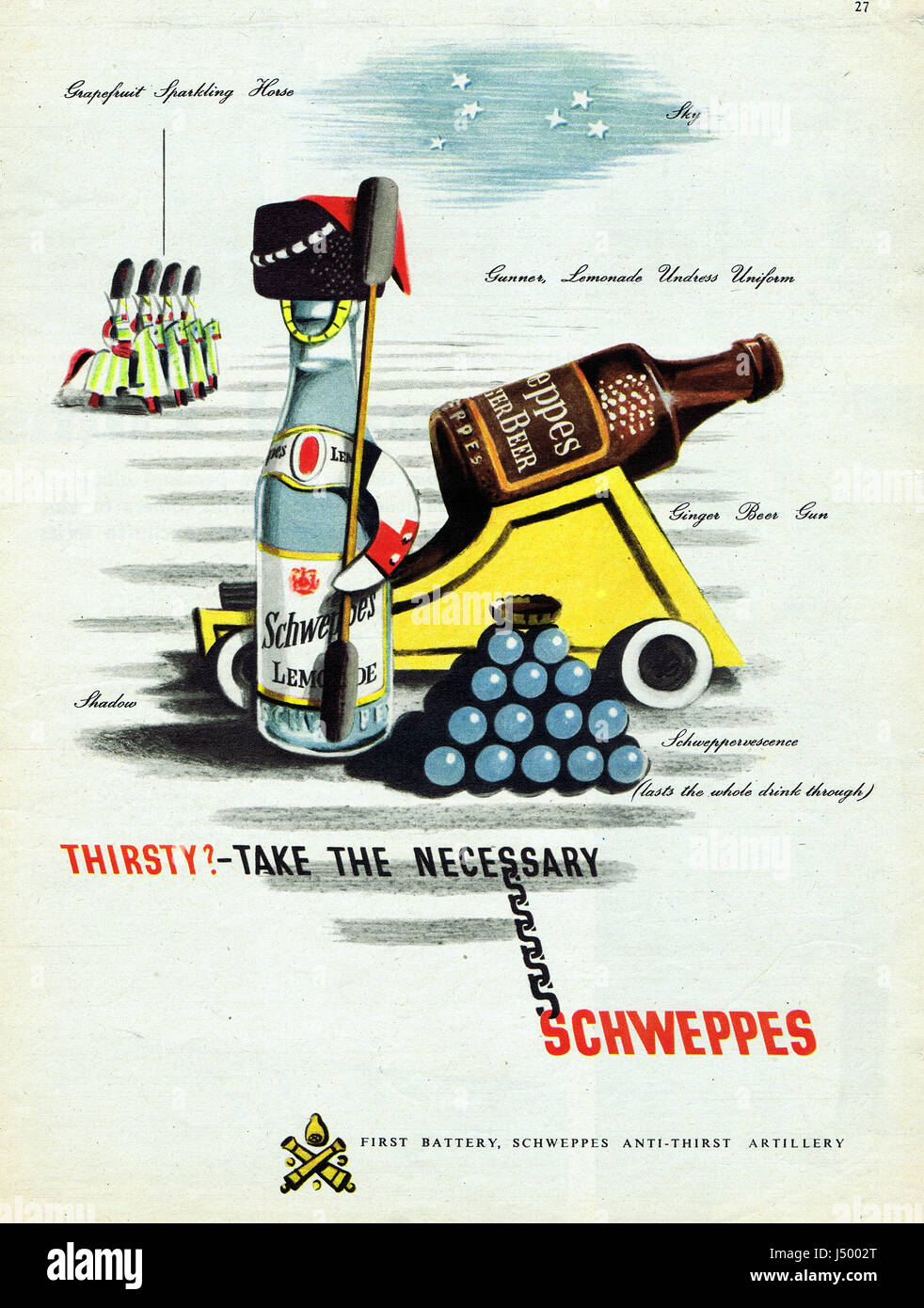Schweppes ads hi-res stock photography and images - Alamy