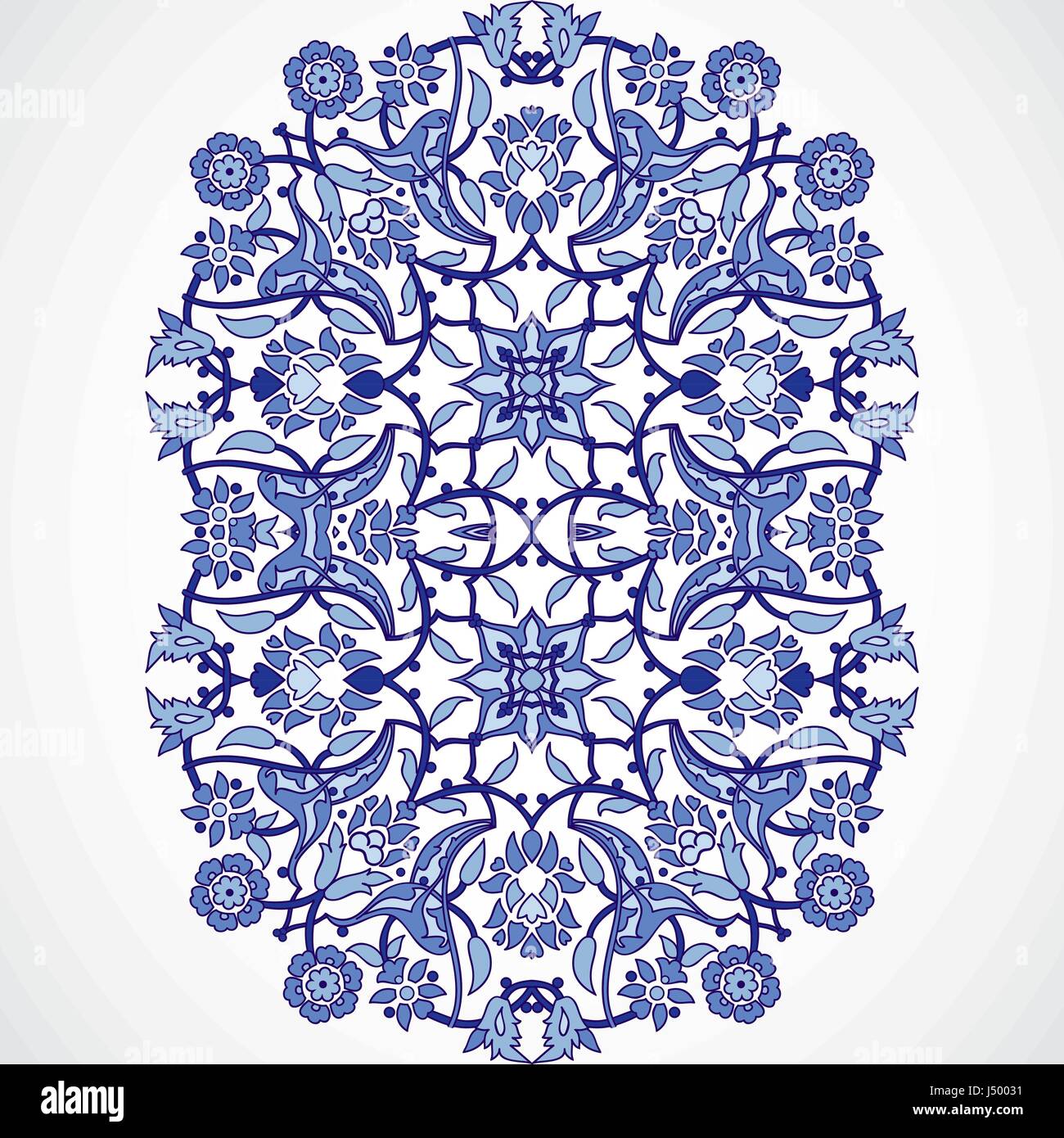 Arabesque vintage element elegant floral decoration print for design ...