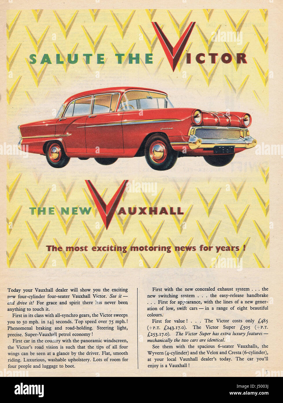 1950s historical motor car hi-res stock photography and images - Alamy