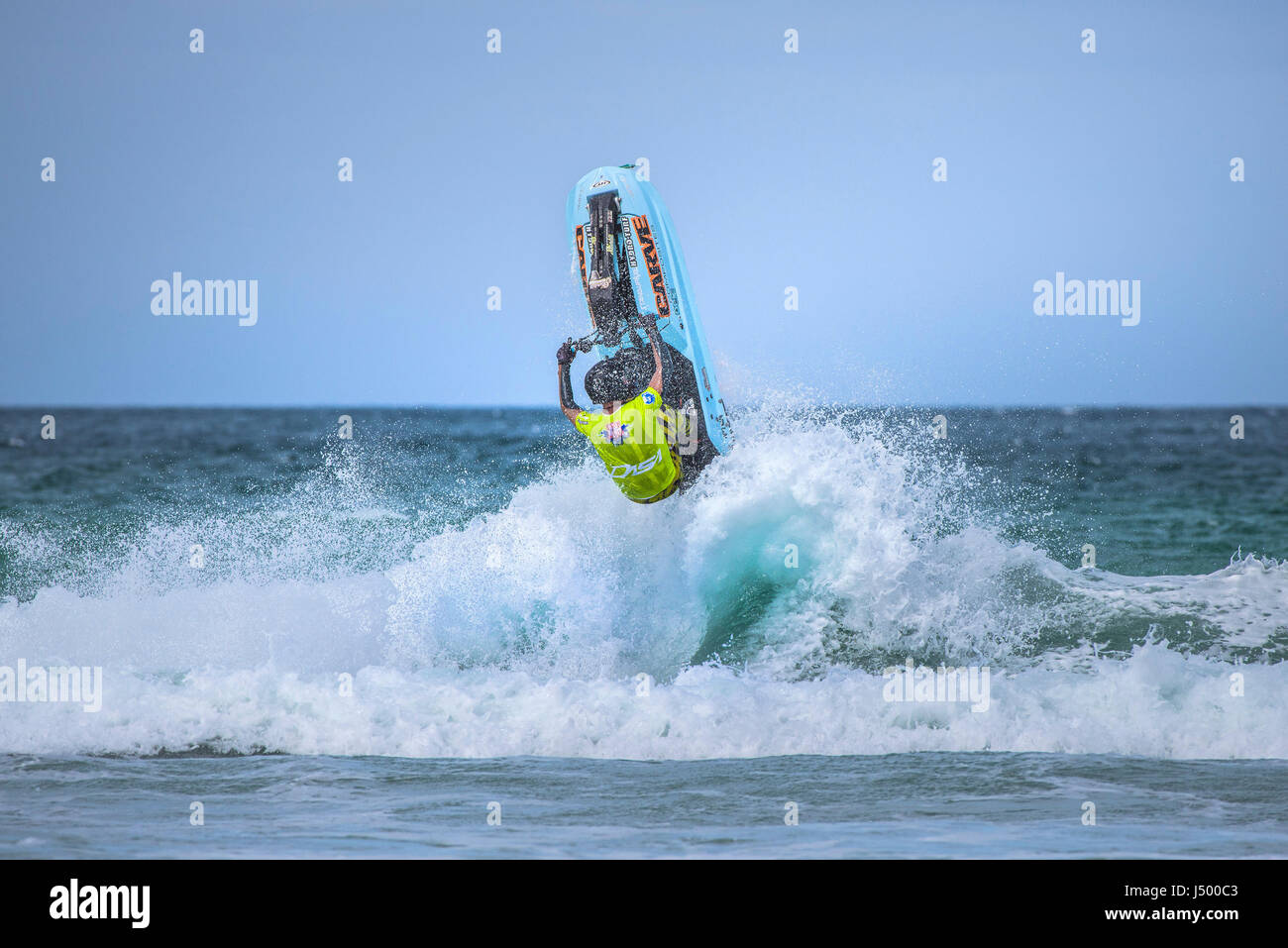 A jetski rider performing an aerial trick Jetski Jet ski Spectacular ...