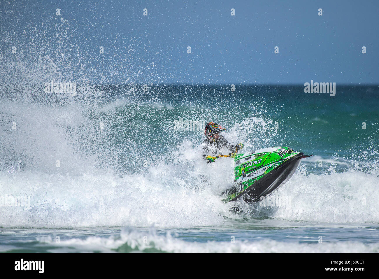 A jetski rider at the IFWA Championships Jetski Jet ski Spectacular ...