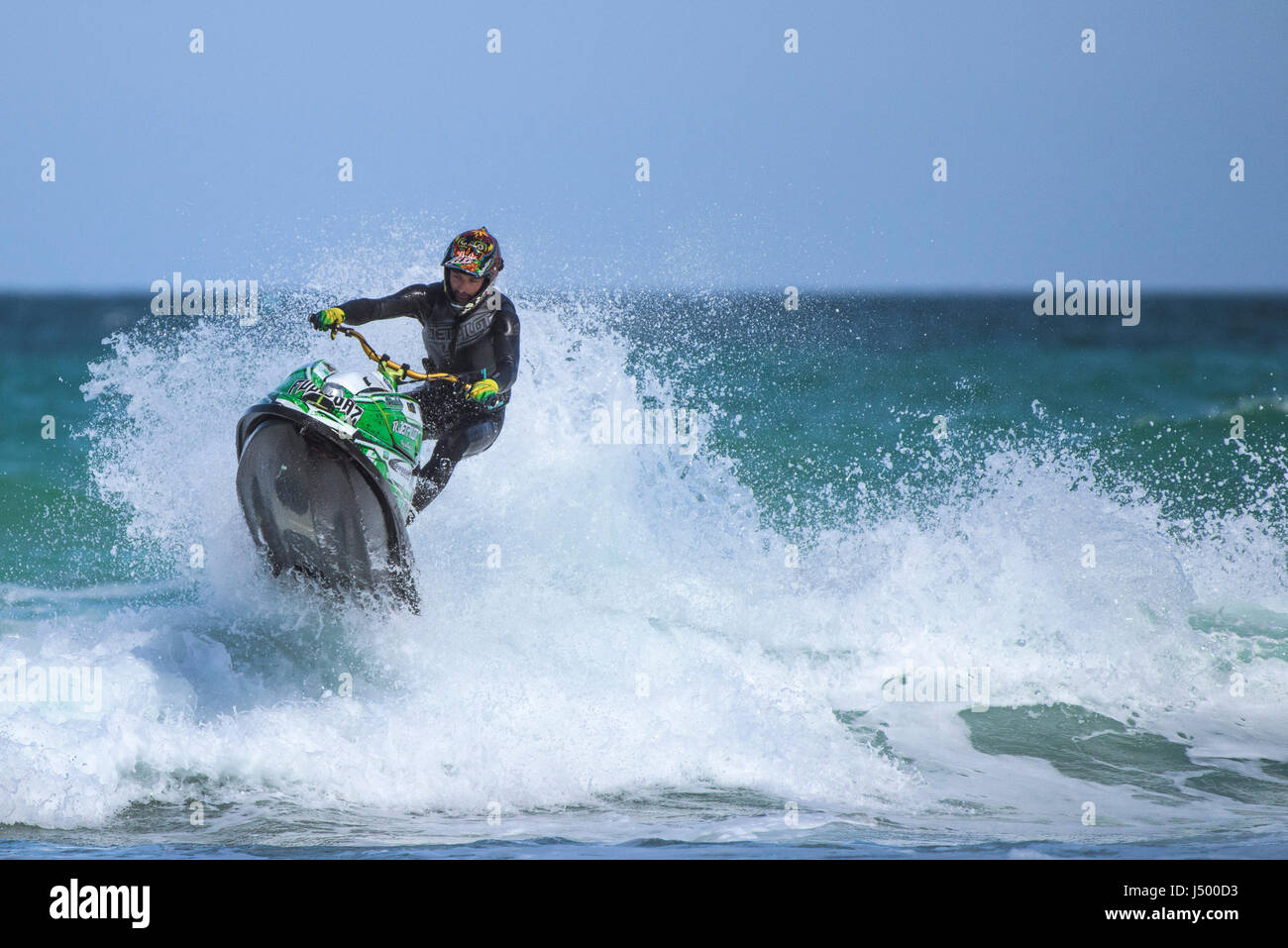 A jetski rider at the IFWA Championships Jetski Jet ski Spectacular ...