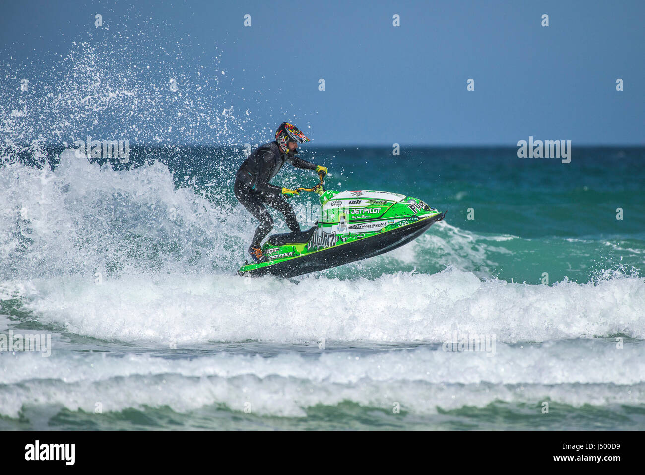 A jetski rider at the IFWA Championships Jetski Jet ski Spectacular ...