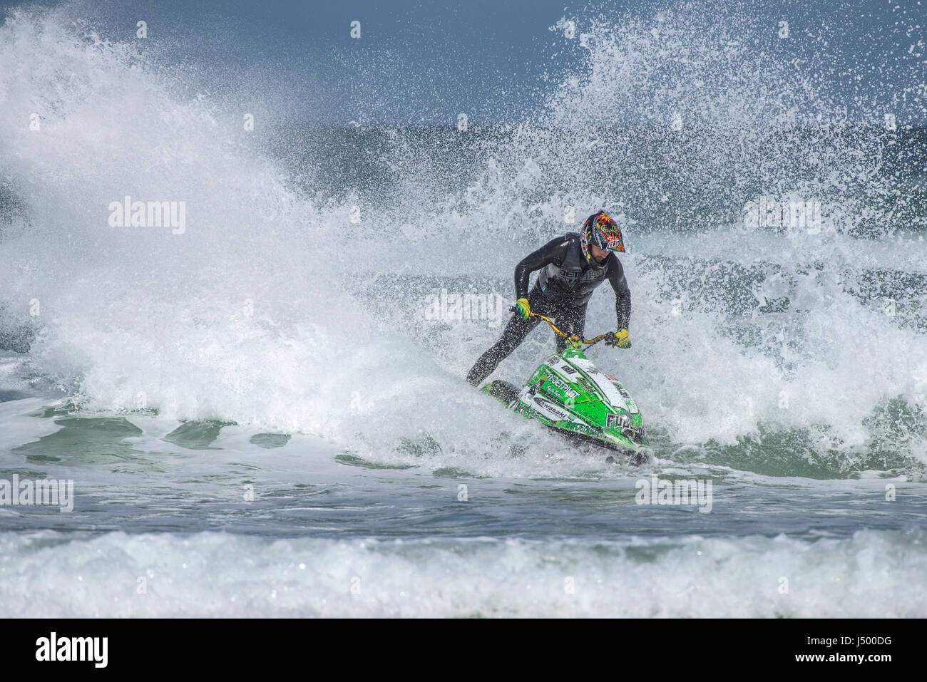 A jetski rider at the IFWA Championships Jetski Jet ski Spectacular ...