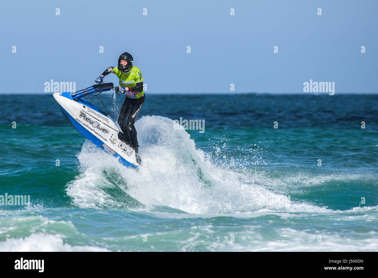 A jetski rider at the IFWA Championships Jetski Jet ski Spectacular ...