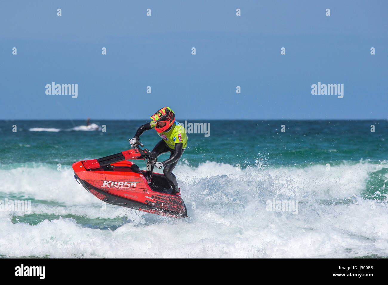 A jetski rider at the IFWA Championships Jetski Jet ski Spectacular ...