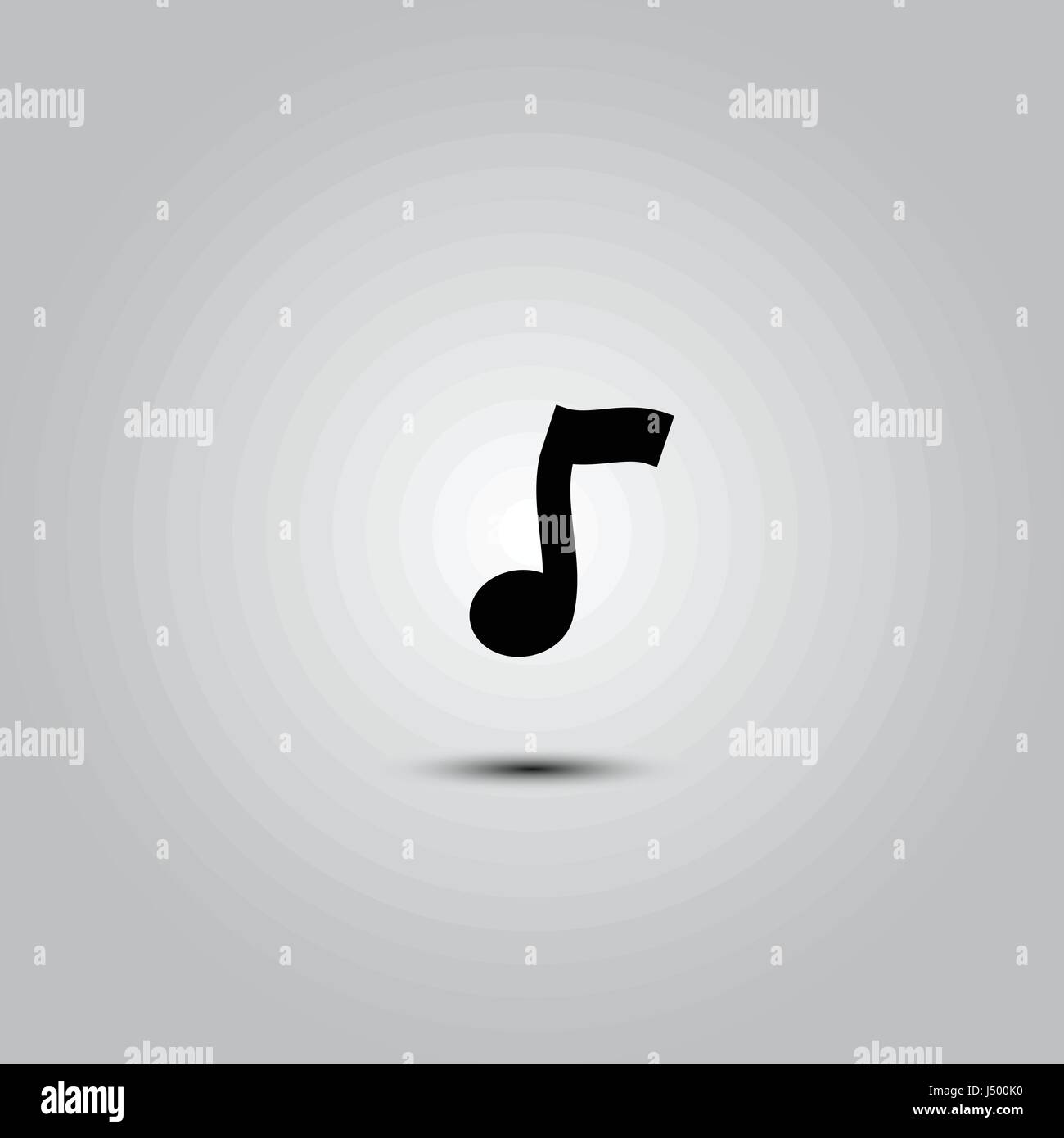 Musical note melody symbol outline hi-res stock photography and images ...