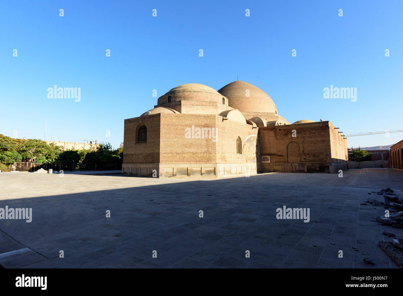 Blue Mosque in Tabriz, Iran. The Blue Mosque is a famous historic ...