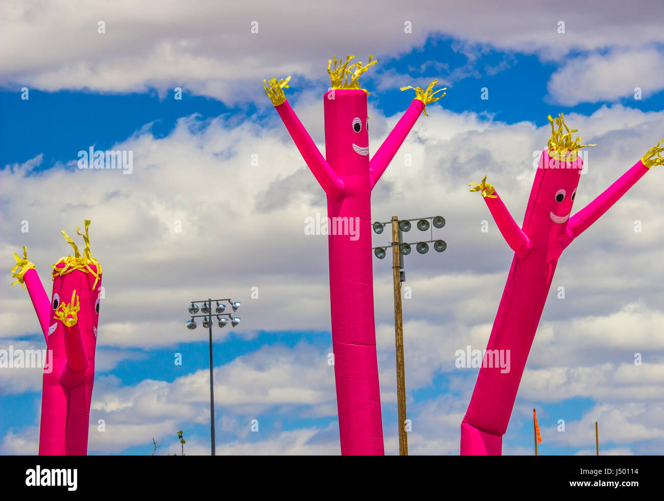 Air tube dancers hi-res stock photography and images - Alamy