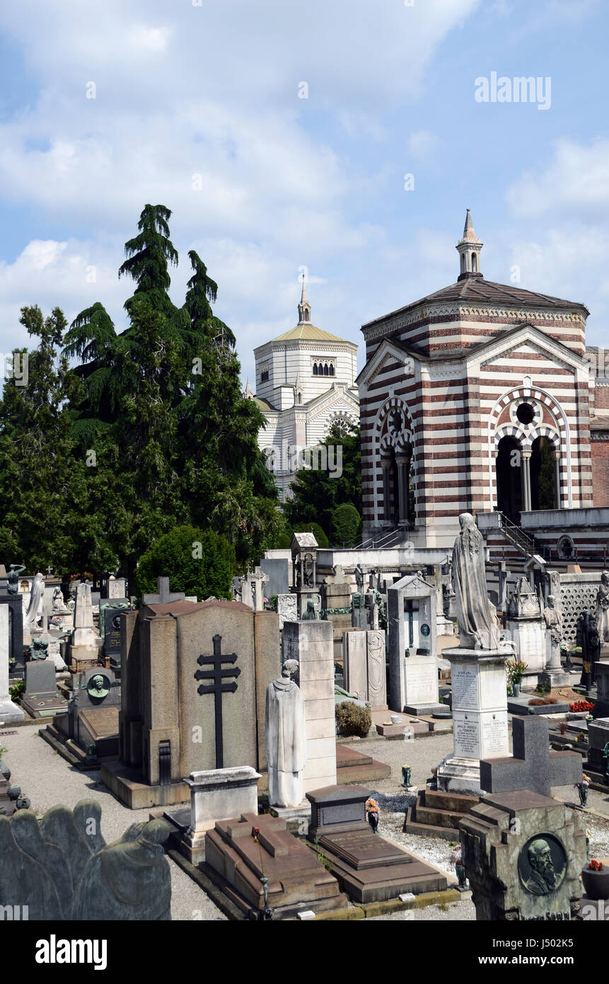 Milan City Cemetery Map