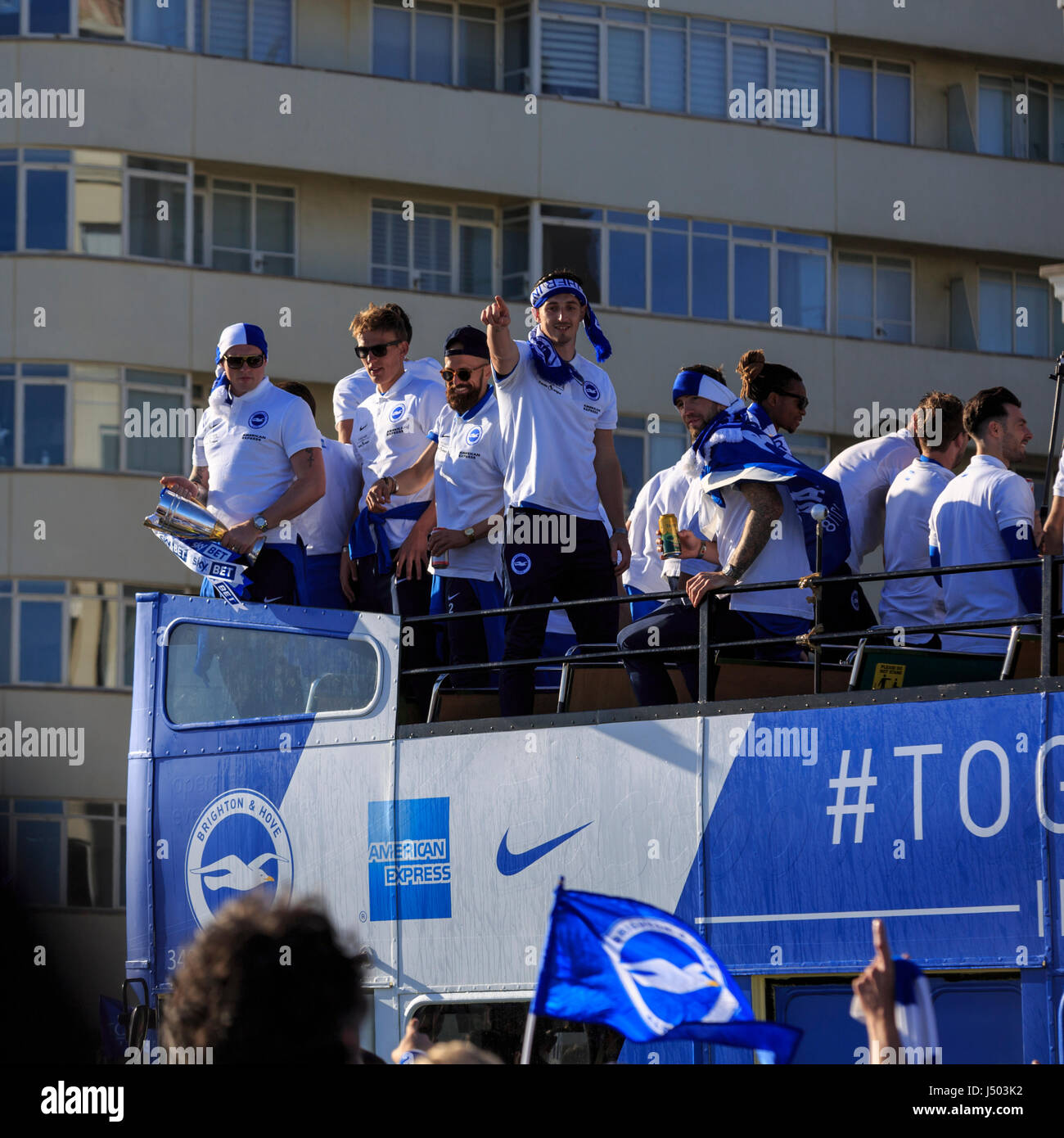 Brighton hove albion fans division hi-res stock photography and images ...