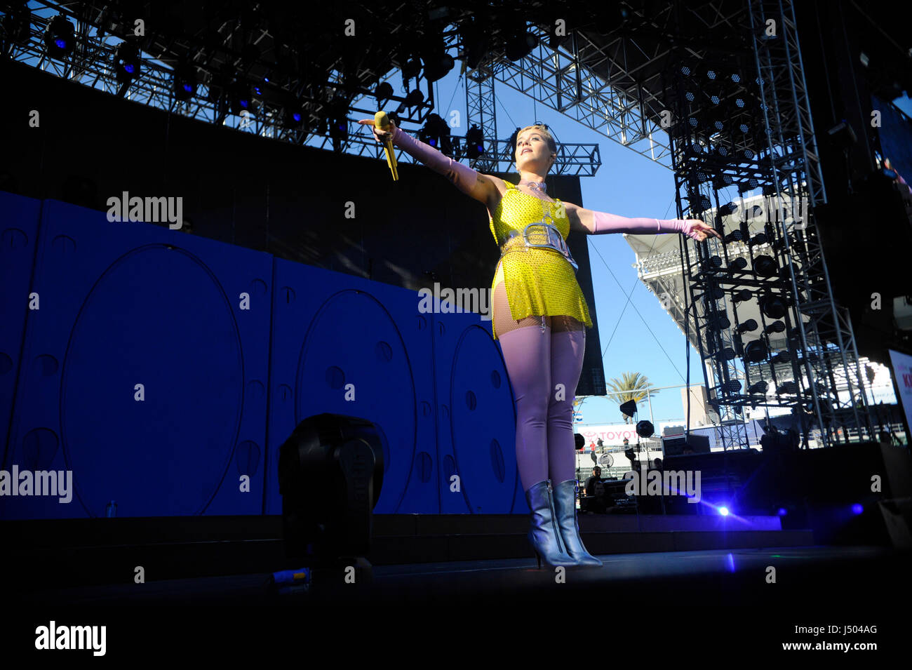 Singer Katy Perry performing at the 2017 KIIS FM Wango Tango at the ...