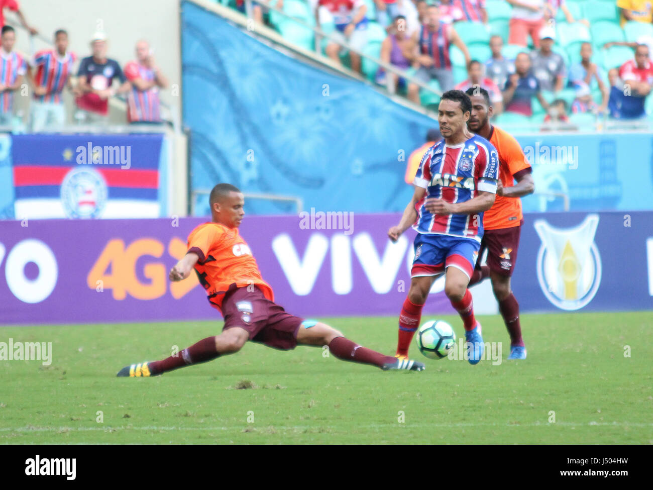 Salvador, Brazil. 14th May, 2017. Edgar Junio ??of Bahia during Bahia x ...
