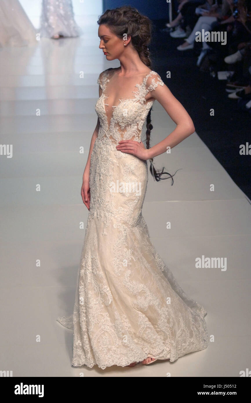 London, UK. 14th May, 2017. White Gallery London's prestigious bridal ...