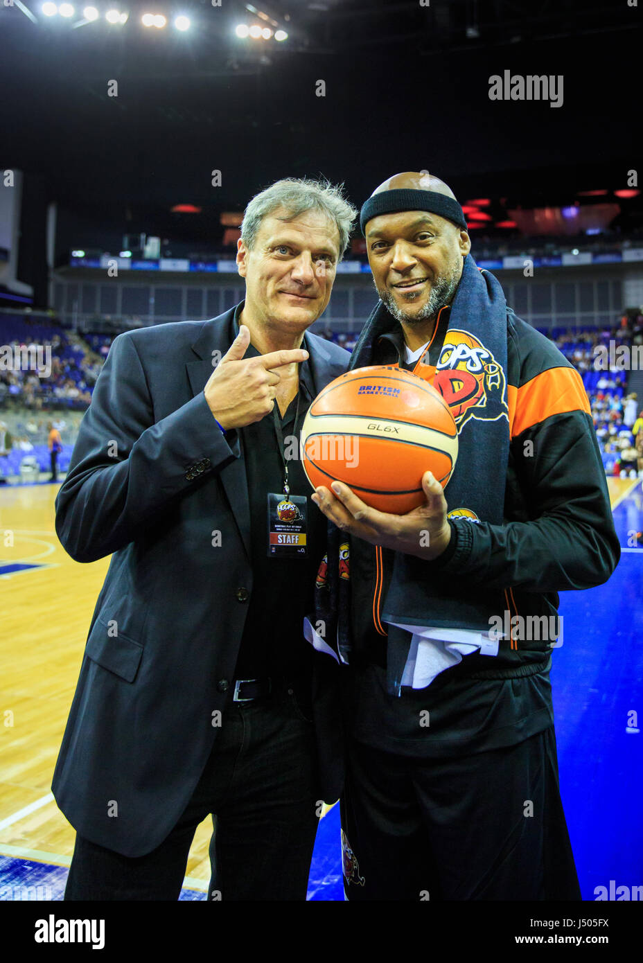 O2 Arena, London, Uk, 14th May 2017. Lance Haggith with actor Colin ...