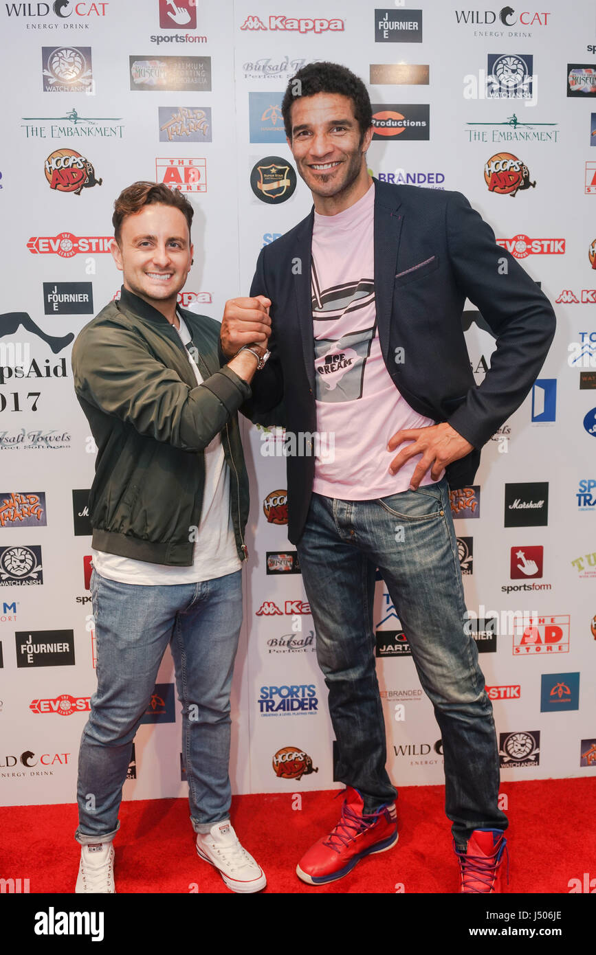 London, England, UK. 14th May, 2017. David James, Johny Pach attends ...