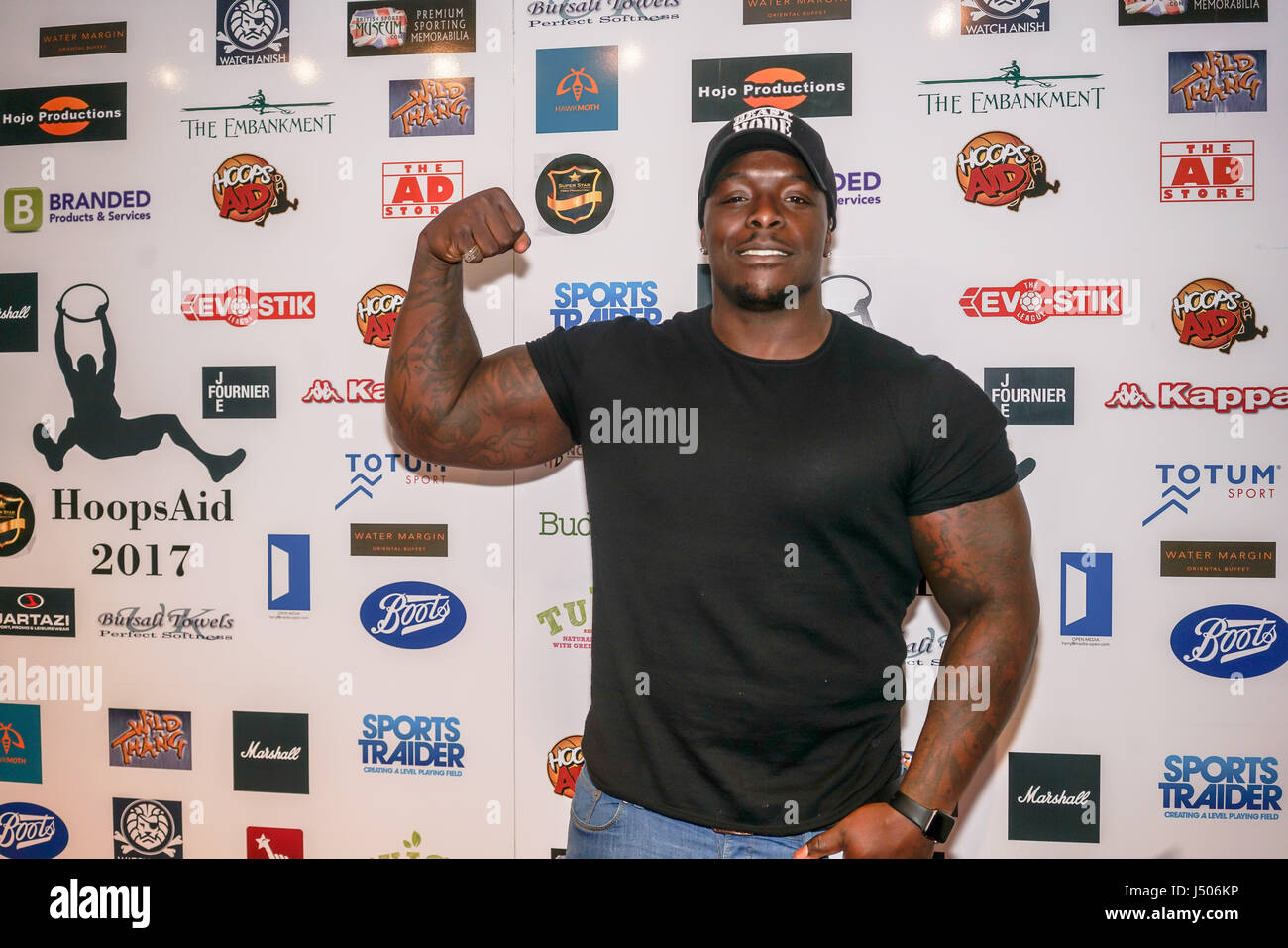 London, England, UK. 14th May, 2017. Adebayo Akinfenwa and nicknamed ...