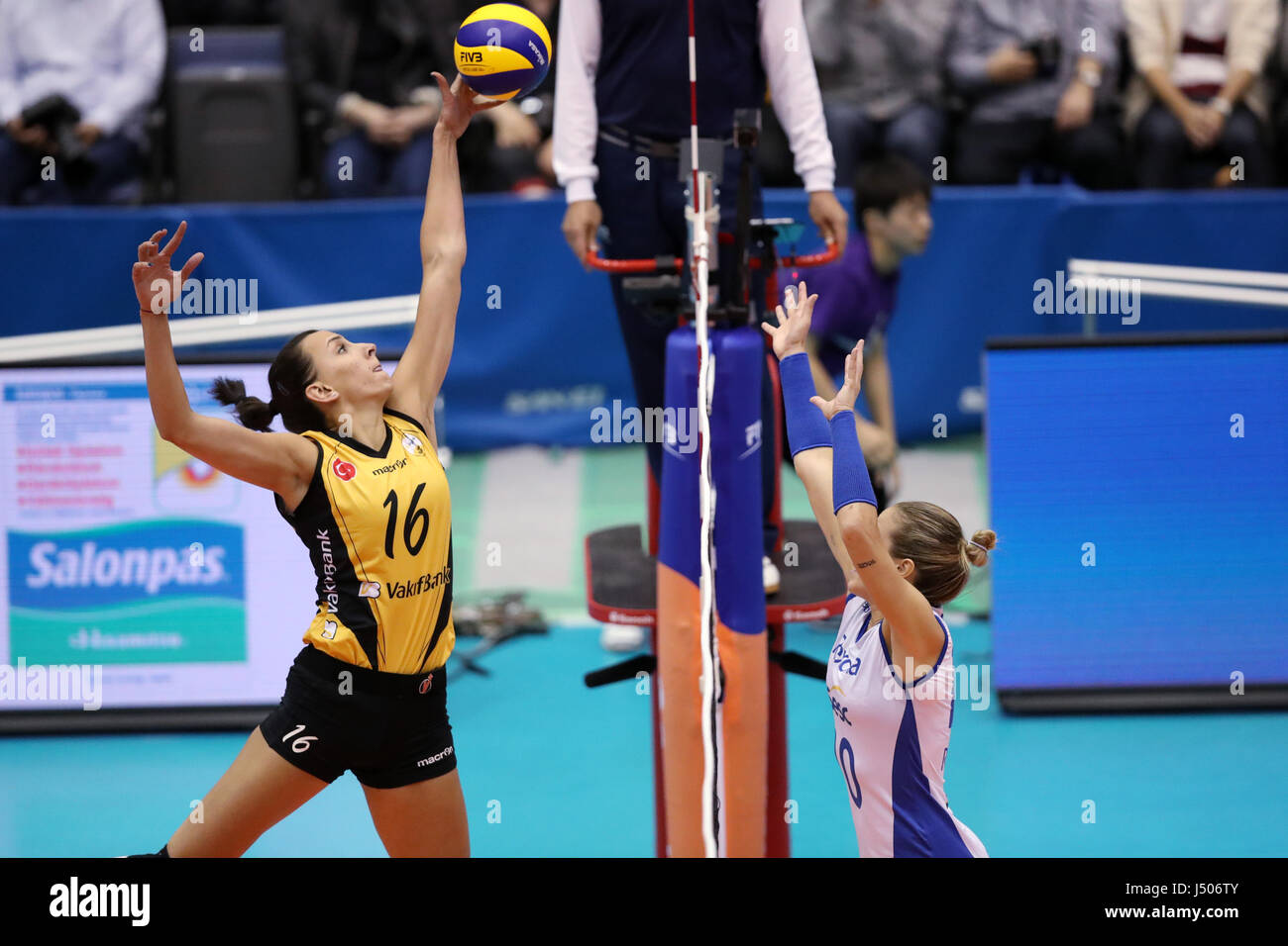 Kobe, Japan. 14th May, 2017. Milena Rasic (VFK) Volleyball : 2017 FIVB ...
