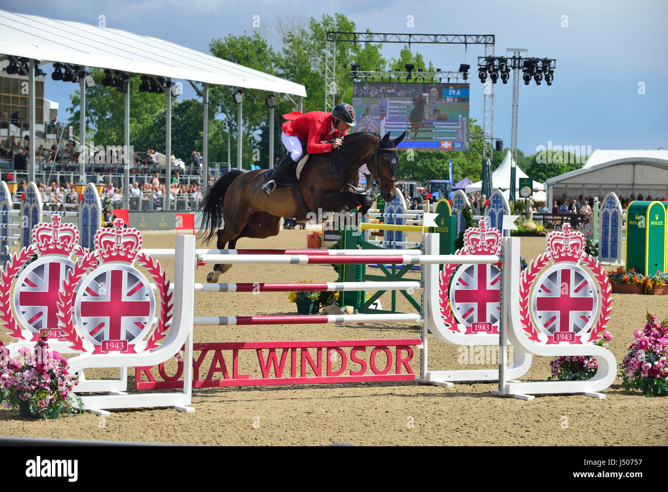 Windsor, UK. 14th May, 2017. The Royal Windsor Horse Show 2017 Rolex ...