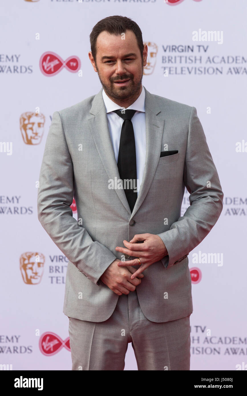 Lonodn, UK. 14 May 2017. Actor Danny Dyer arrives for the Virgin TV ...