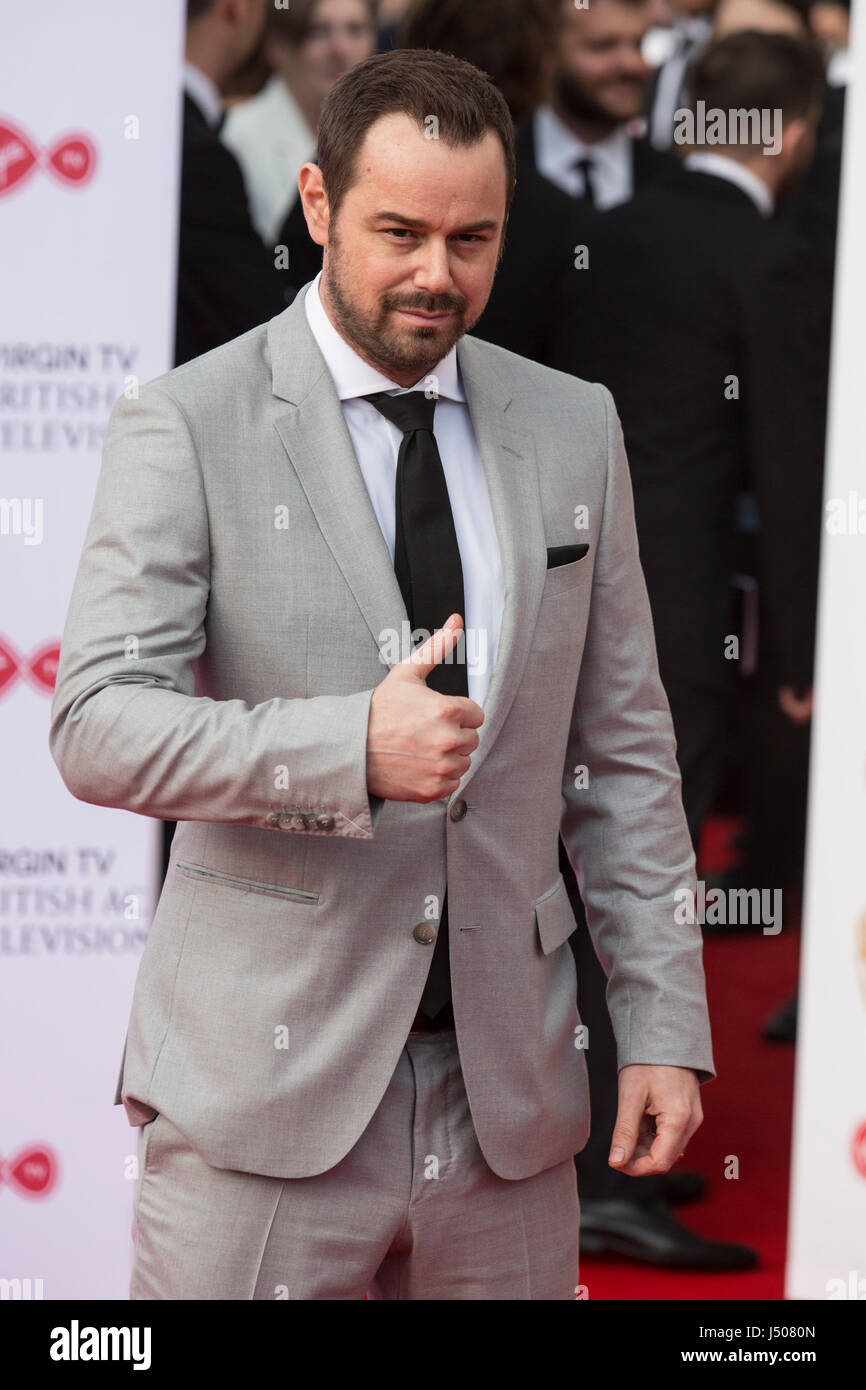 Lonodn, UK. 14 May 2017. Actor Danny Dyer arrives for the Virgin TV ...