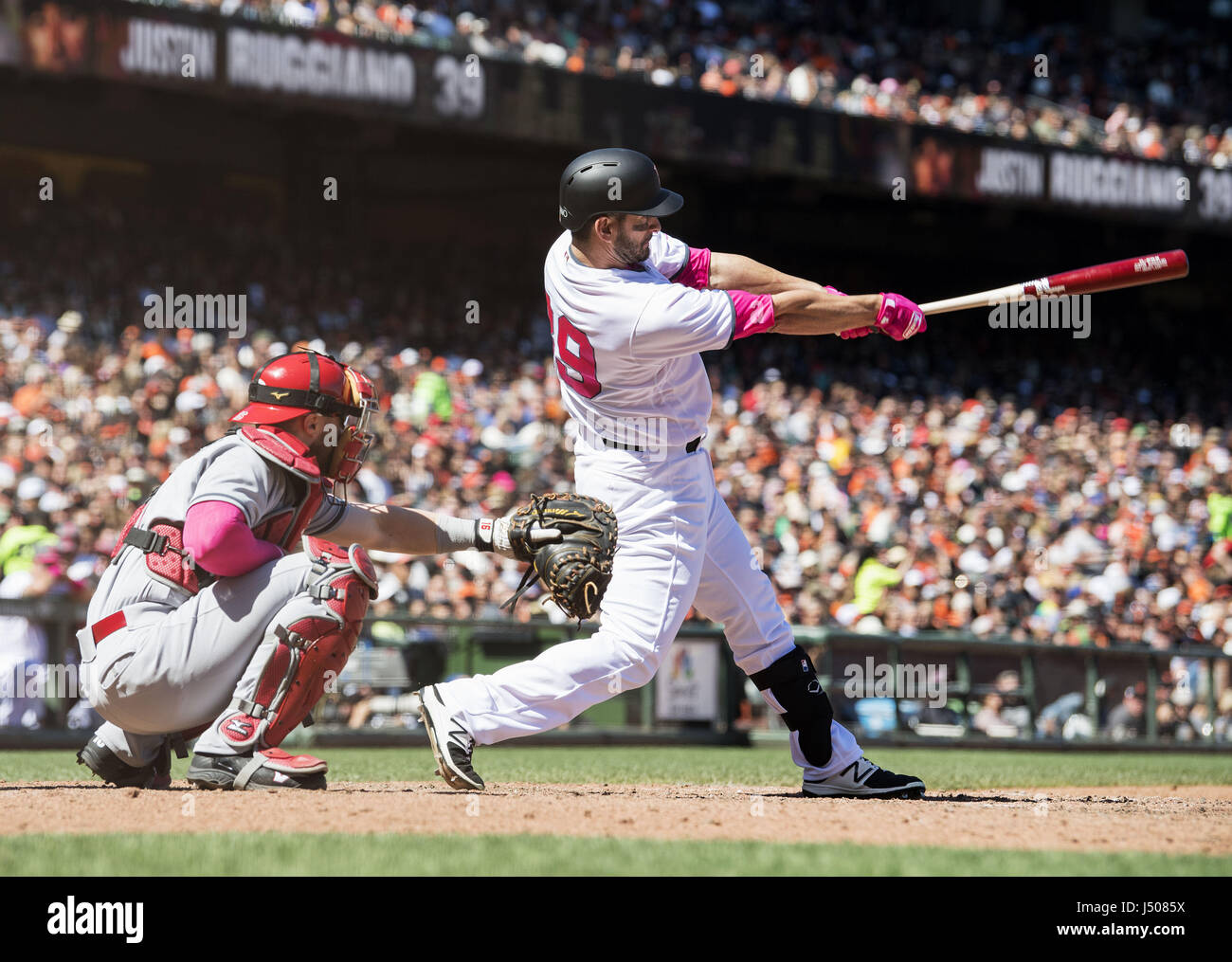 San Francisco, California, USA. 14th May, 2017. San Francisco Giants ...