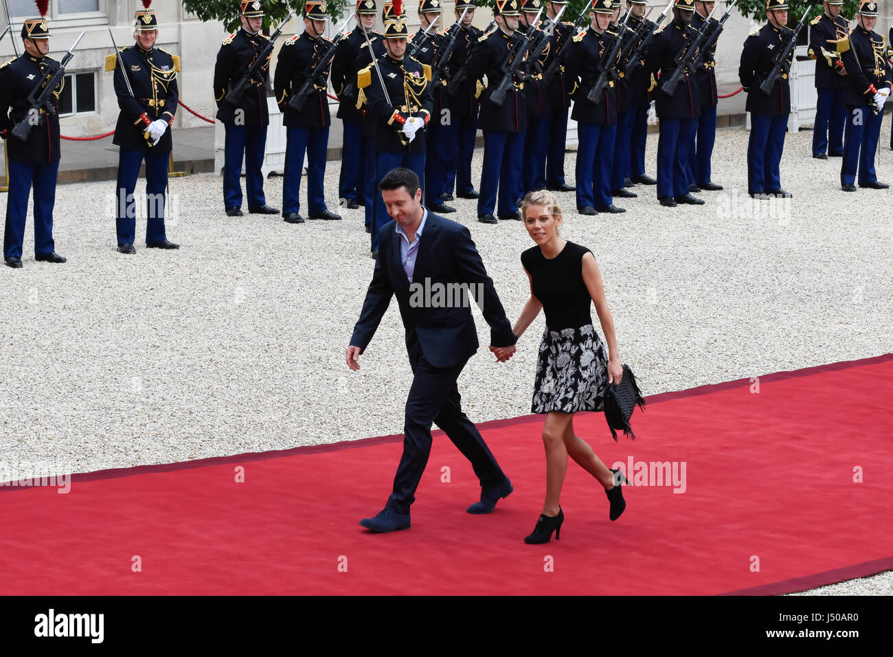 Julien Mattia / Le Pictorium - Inauguration ceremony of Emmanuel Macron ...