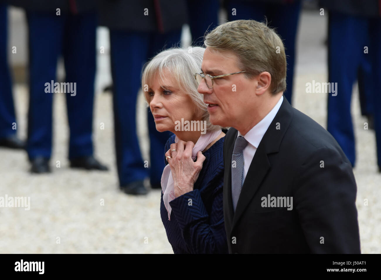 Julien Mattia / Le Pictorium - Inauguration ceremony of Emmanuel Macron ...