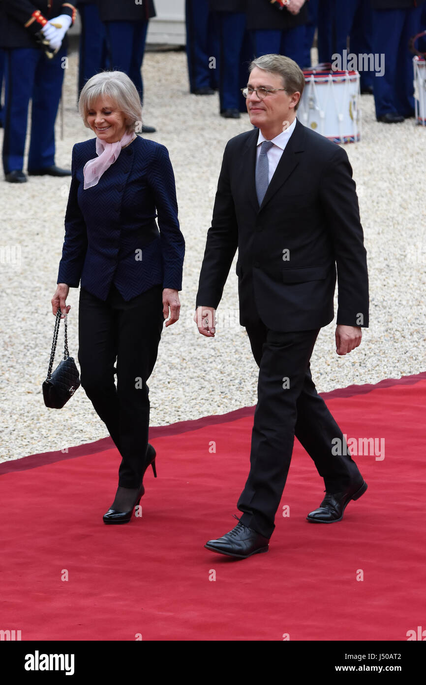 Julien Mattia / Le Pictorium - Inauguration ceremony of Emmanuel Macron ...