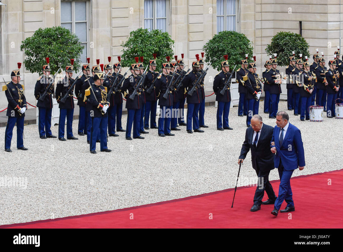 Julien Mattia / Le Pictorium - Inauguration ceremony of Emmanuel Macron ...