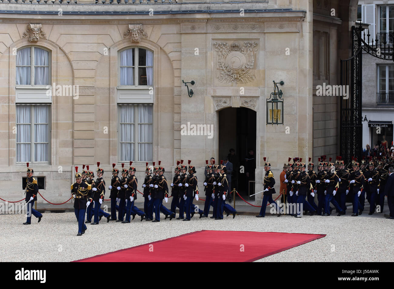 Julien Mattia / Le Pictorium - Inauguration ceremony of Emmanuel Macron ...